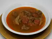 Kohlsuppe mit Rindfleisch • Rezept | weltinmir.de